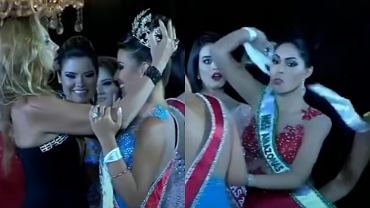 Miss zaatakowana przez rywalkĂÂ. RzuciÄšÂa siĂÂ na niĂÂ na scenie. 'Nie zrobiÄšÂam tego dla siebie'